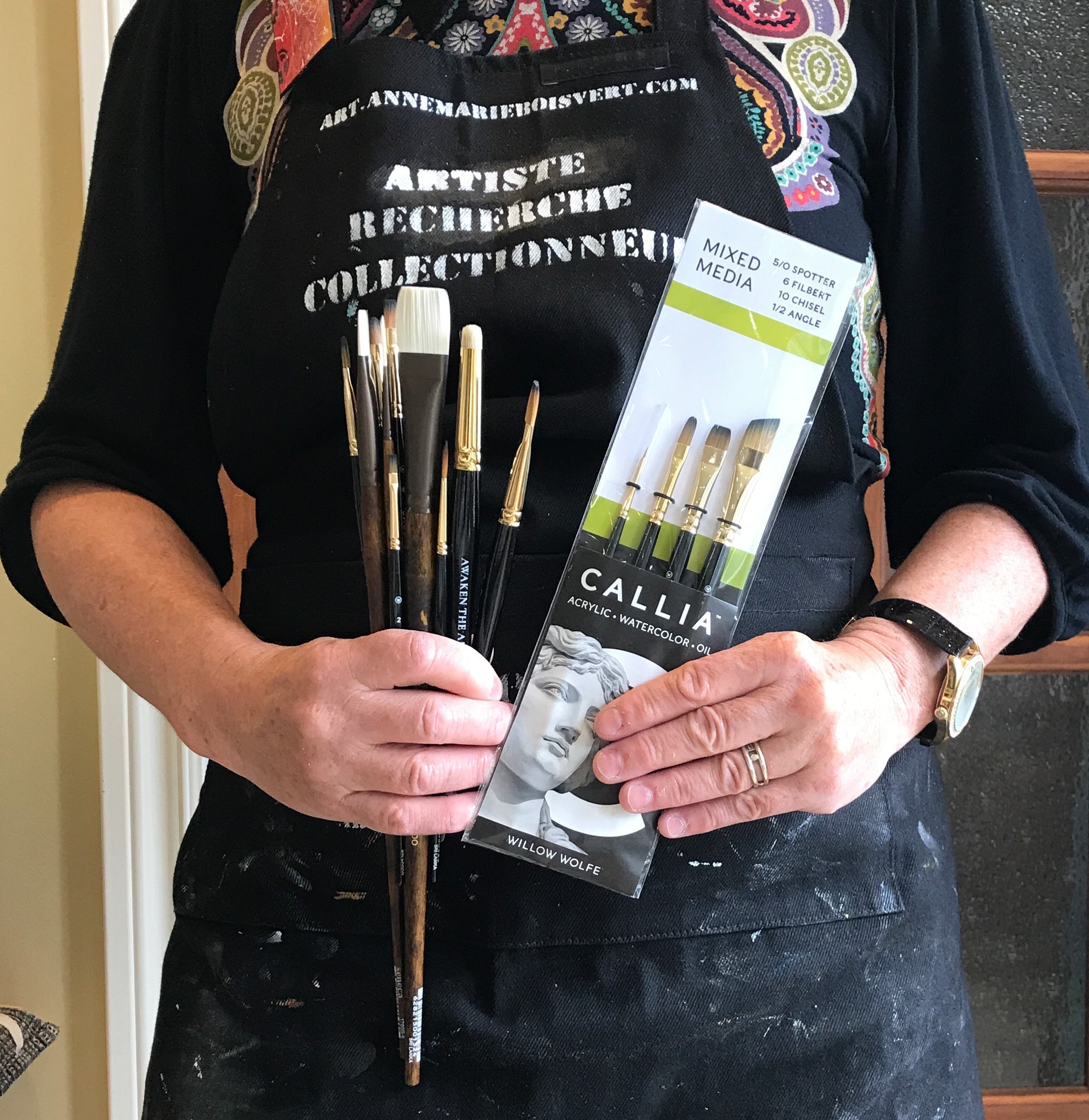 How to Choose The Right Brush: Filament & Fibre Types – Willow Wolfe Inc