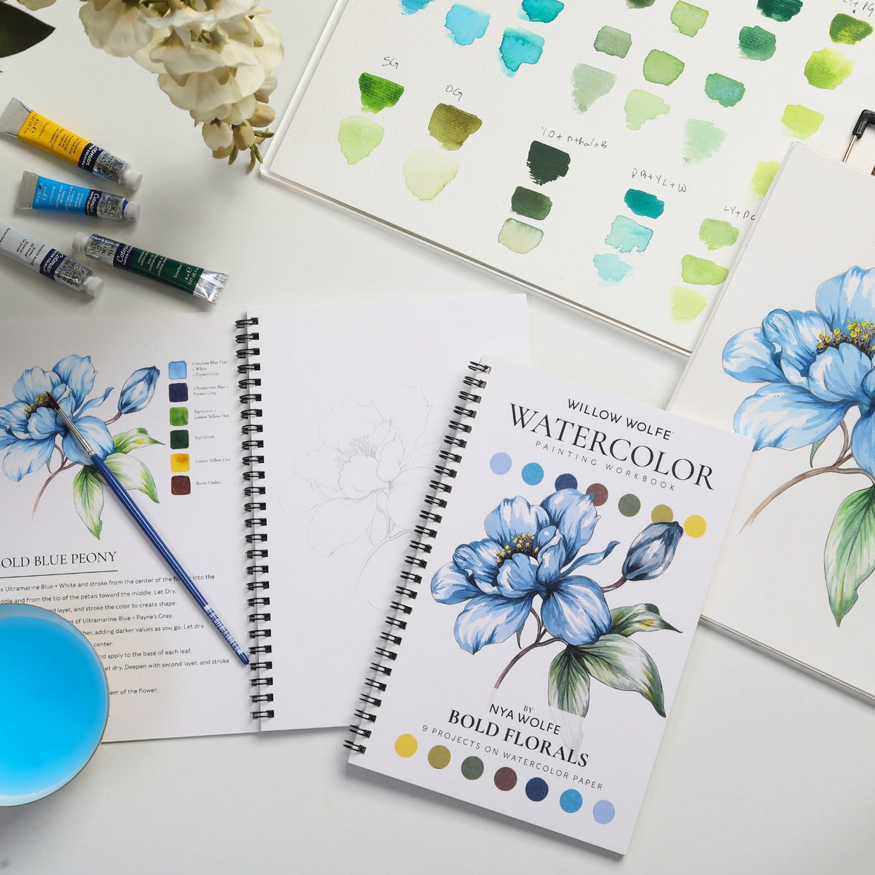 Watercolor Courses – Willow Wolfe Inc